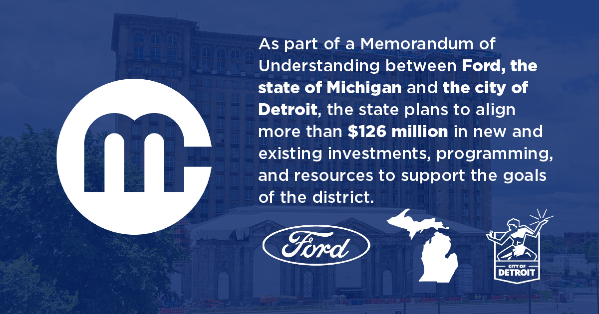 Gov. Whitmer Joins New Michigan Central Innovation Announcement ...