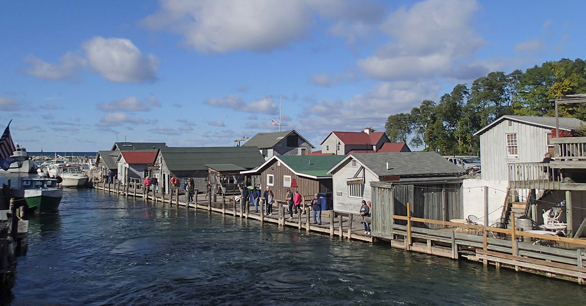 Fishtown, former school buildings, Frank Lloyd Wright-designed ...