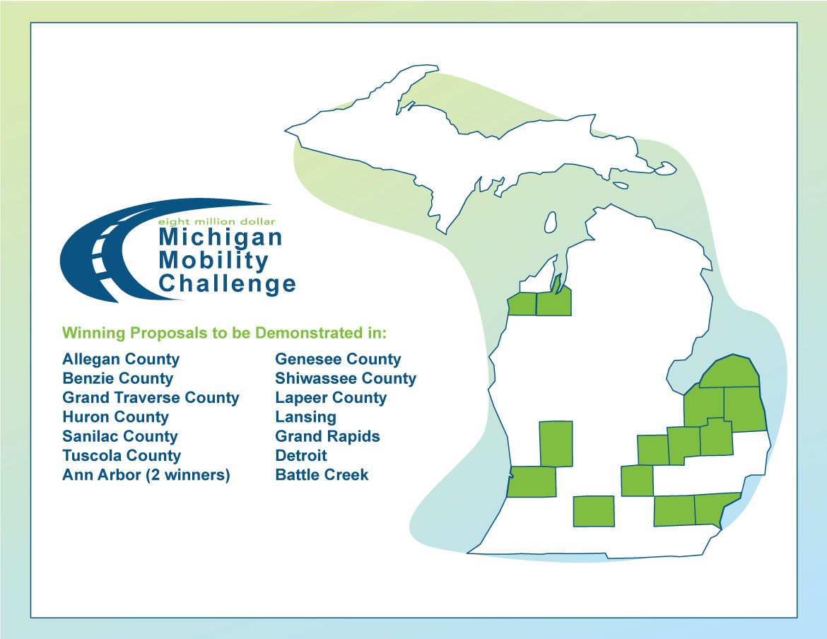 MDOT announces winners for $8 Million Michigan Mobility Challenge ...