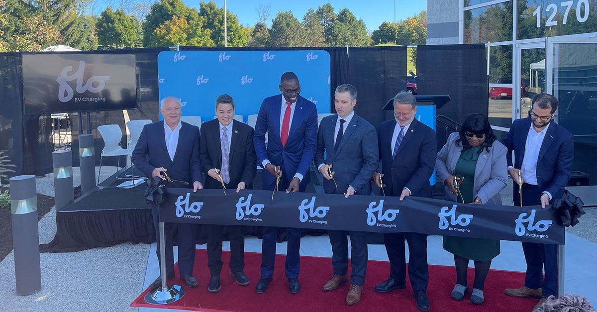 Lt. Governor Gilchrist Joins EV Charger Operator FLO to Launch U.S ...