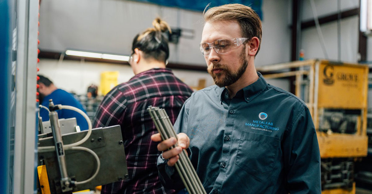 Kyle Yoder of MetalFab Manufacturing | Michigan Business