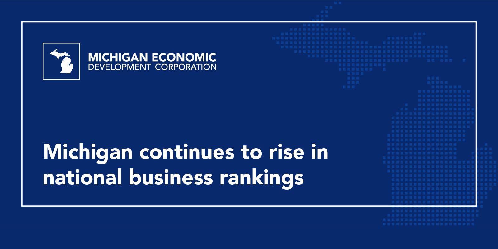 THIS JUST IN: Michigan continues to rise in national rankings with Area ...