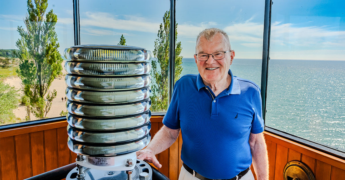 Chuck Clarke of Point Betsie Lighthouse | Michigan Business
